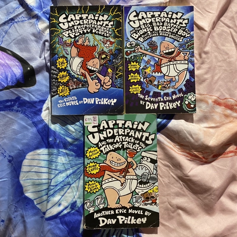 Captain Underpants (Teen Fiction) | Shopee Philippines