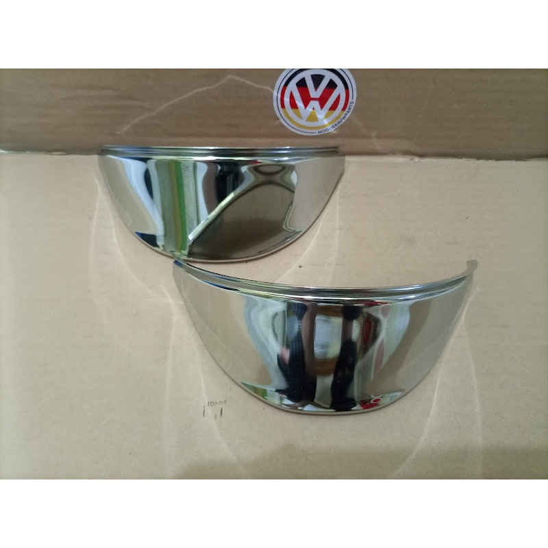 VW Beetle Headlight Eye Brow Chrome | Shopee Philippines