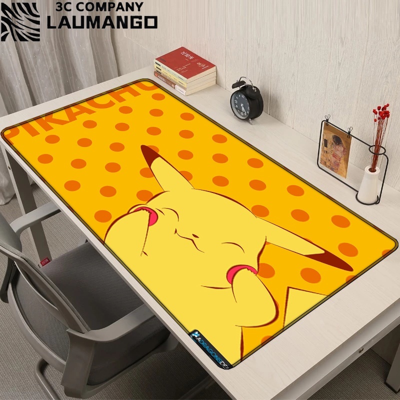Pc Gamer Pokemon Mouse Pad Kawaii Cabinet Speed Deskmat Mats Desk Mat ...