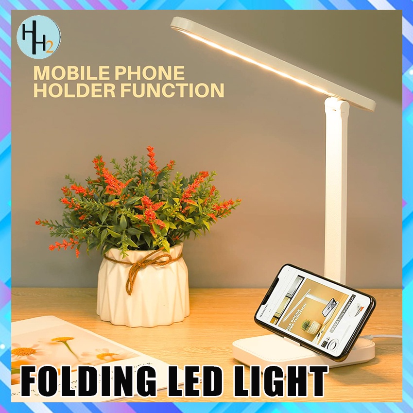 Folding LED Lamp Shade for Study New LED Light Desk Lamp USB Charging ...
