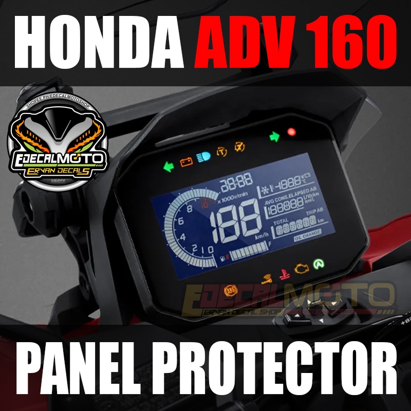HONDA ADV 160 PANEL SPEEDOMETER SCREEN FILM PROTECTOR ORIGINAL | Shopee ...