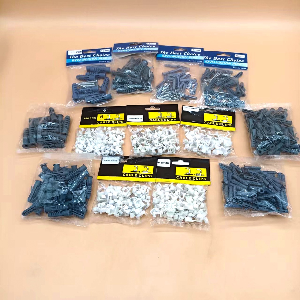 Heavy-duty tox with screw/Expand nails with Screw. Size 10mm, 8mm, 6mm ...