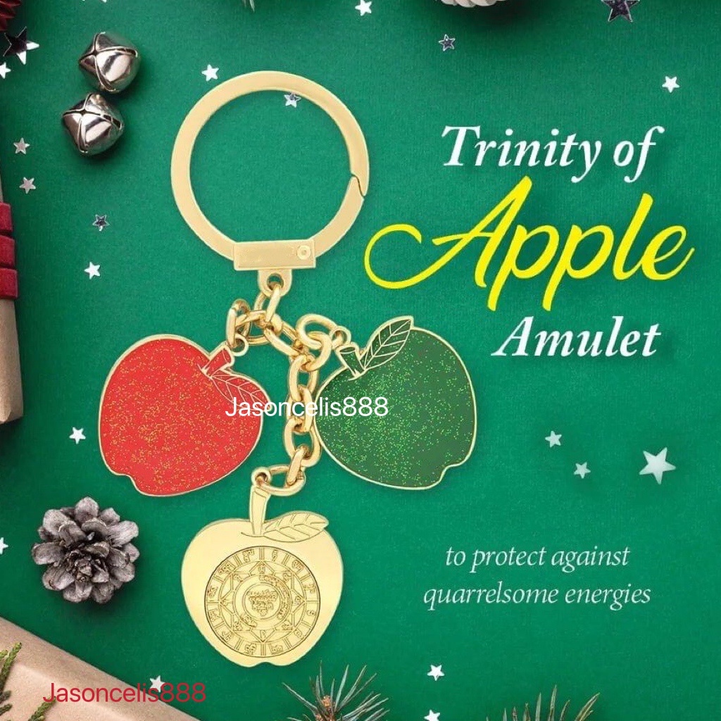 Fengshui 2023 Trinity Of Apple Amulet | Shopee Philippines