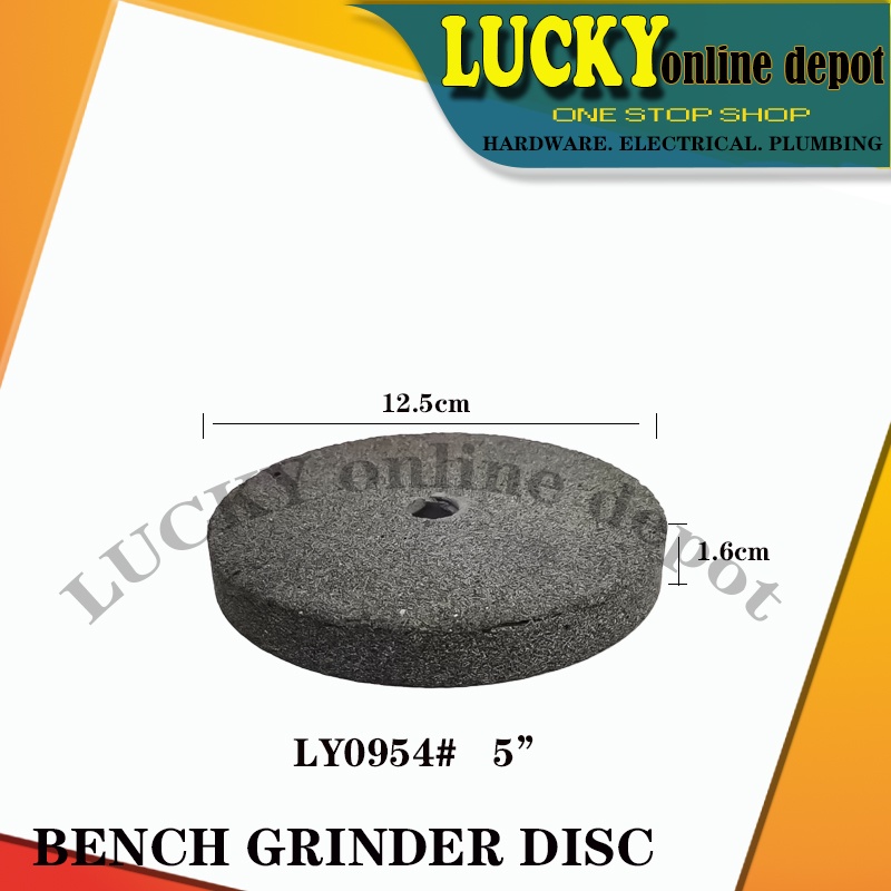 GRINDING WHEEL for BENCH GRINDER GRIND STONE SHARPENING DISC | Shopee ...
