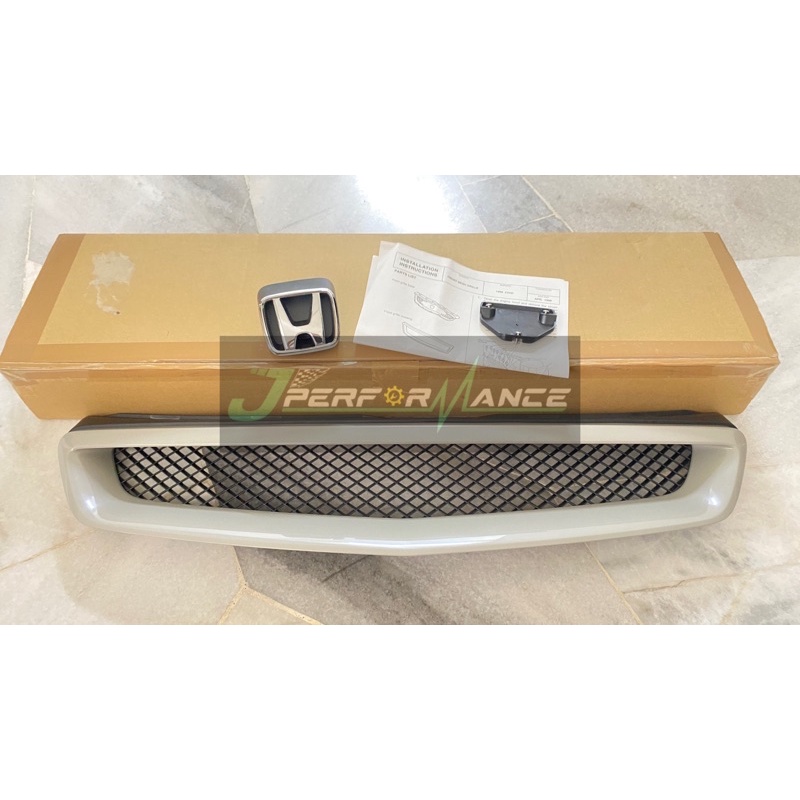 Honda Civic EK99 Front Grill with Emblem EK9 Type-R VIRS EK4 EK EJ EK2 ...