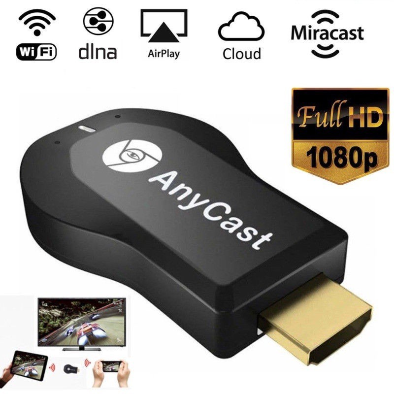 100% original M2 PLUS AnyCast HDMI Tv Projector Dongle Wifi Wireless ...