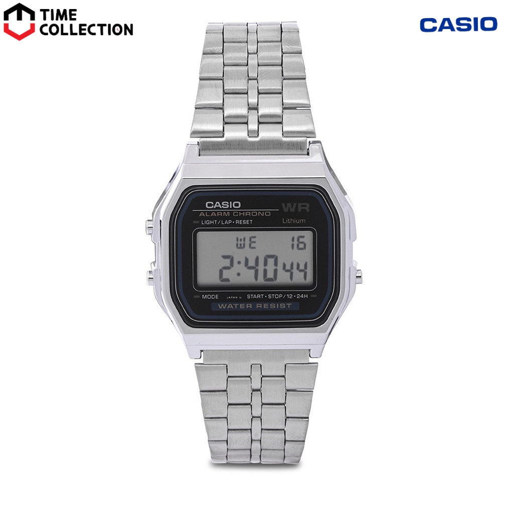 Casio A159W-N1DF Digital Stainless Steel Strap Watch | Shopee Philippines