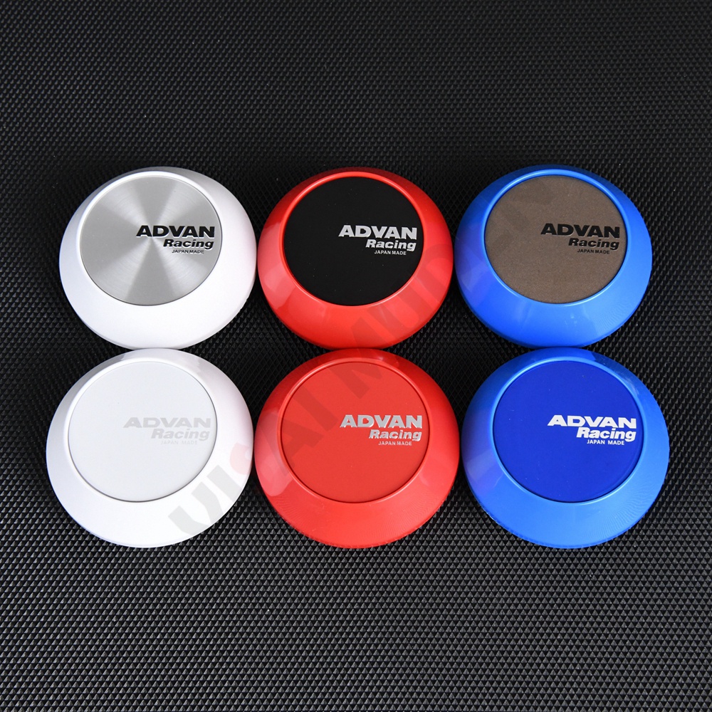 4PCS Wheel Cap ADVAN 60MM Clip Diameter Sport Center Rim Cap ADVAN ...