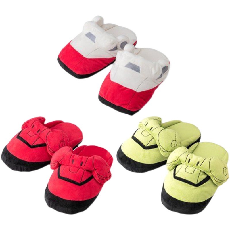 Anime GUNDAM Winter Slipper Cosplay Cotton Slippers Shoe Plush Toy ...