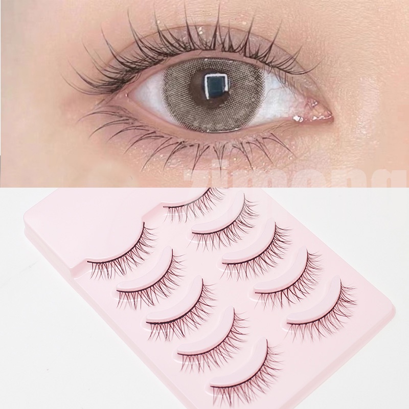 (Ready Stock )5pairs 3D Fairy Princess Comics Eyelashes Lashs Natural ...