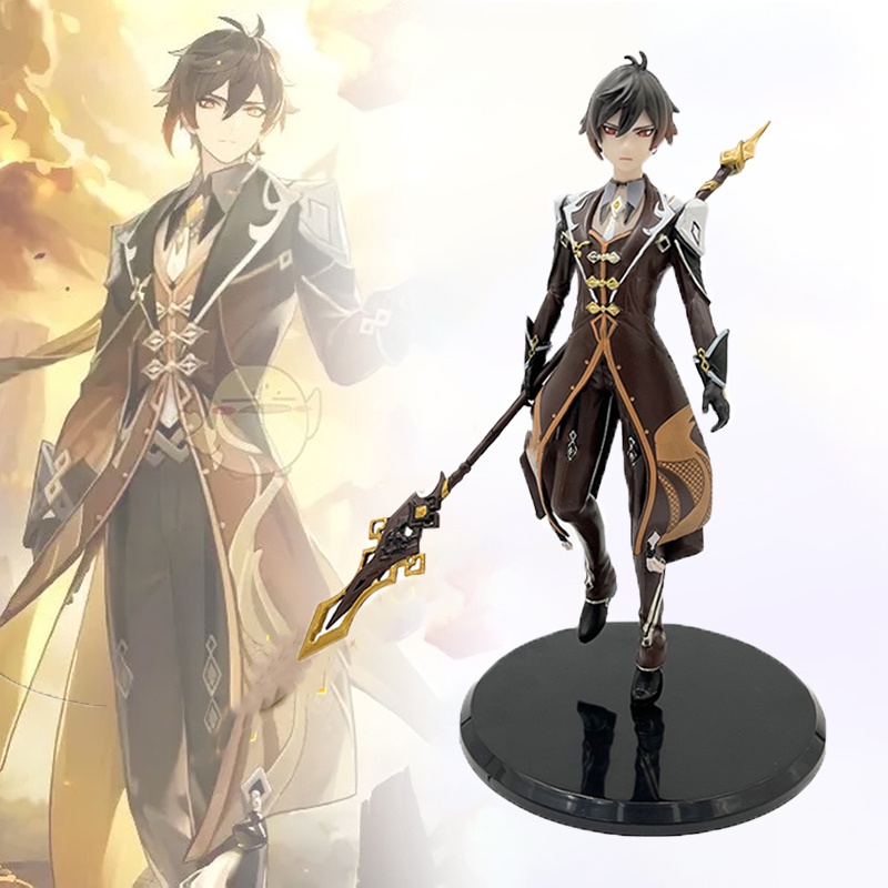 Genshin Impact Zhongli Anime Figure Xiao Action Figurine PVC Statue ...