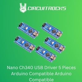Nano Ch340 USB Driver 5 Pieces Arduino Compatible Arduino Compatible ...