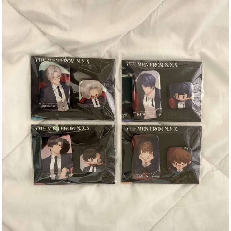 [ON HAND: Limited] Tears of Themis Official Men from NXX Badge Pin ...