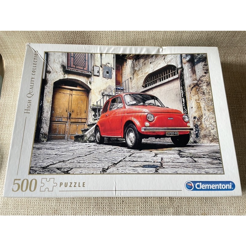 Clementoni Fiat Italian Style 500pcs Jigsaw Puzzle | Shopee Philippines