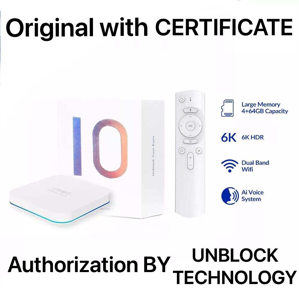Original Brand New Unblock Tech Ubox 9(Ubox 10 2023) Ubox 11 w/Original ...