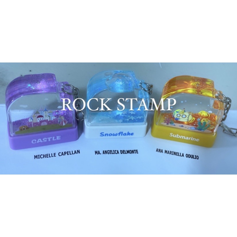 WATER WORLD SAND GLITTERS/SELF INKING STAMP | Shopee Philippines