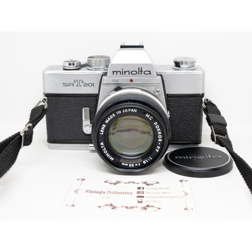 Minolta SRT 201 35mm fully manual SLR camera | Shopee Philippines