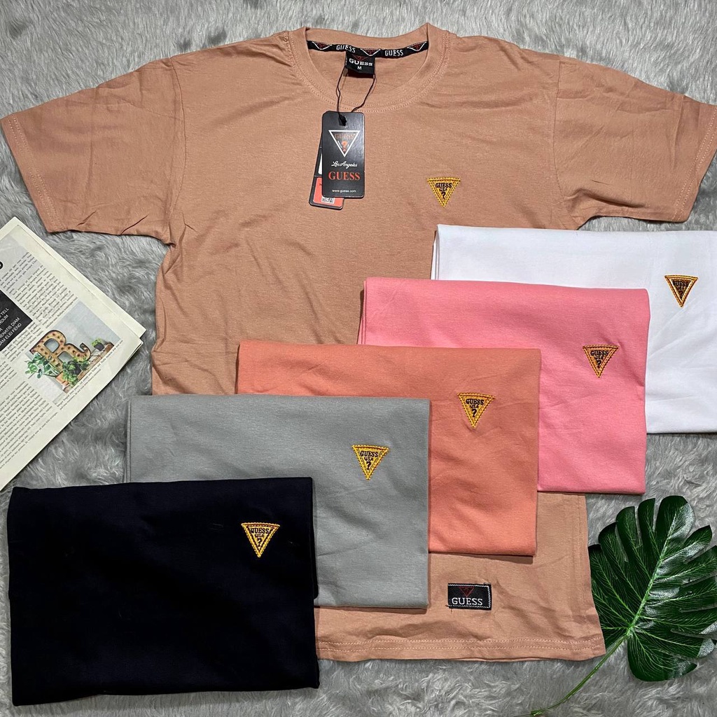 Printed allove & minimal logo overruns menscut unisex | Shopee Philippines