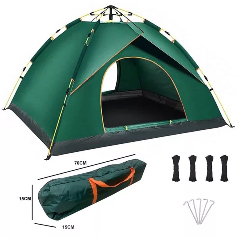 Waterproof 4-5 Person 2m*2m Fully Automatic Tent Outdoor Foldable ...