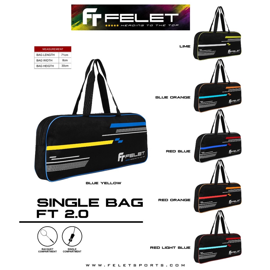 Felet Badminton Single Bag FT 2.0 | Shopee Philippines
