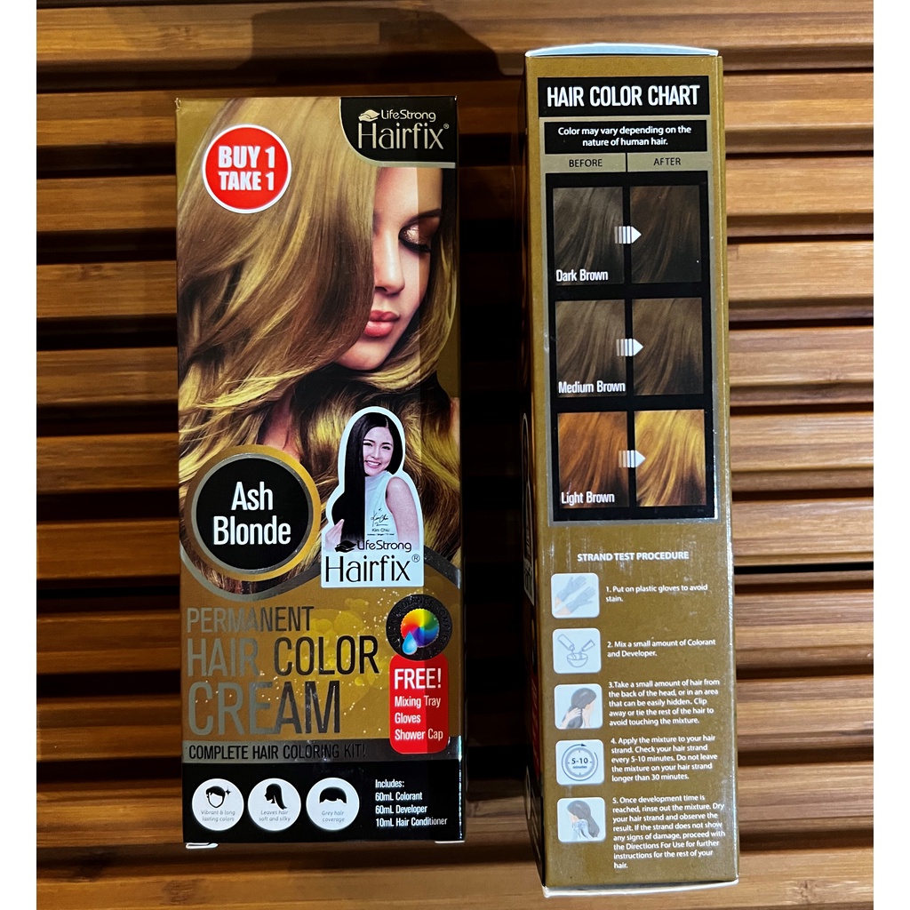 BUY1TAKE1 Hairfix Permanent Hair Color | Shopee Philippines