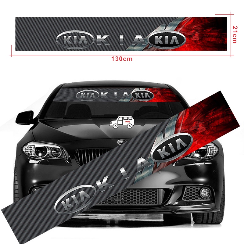 1 Piece 130x21cm For KIA K5 Sportage Cerato RIO Personality Car ...