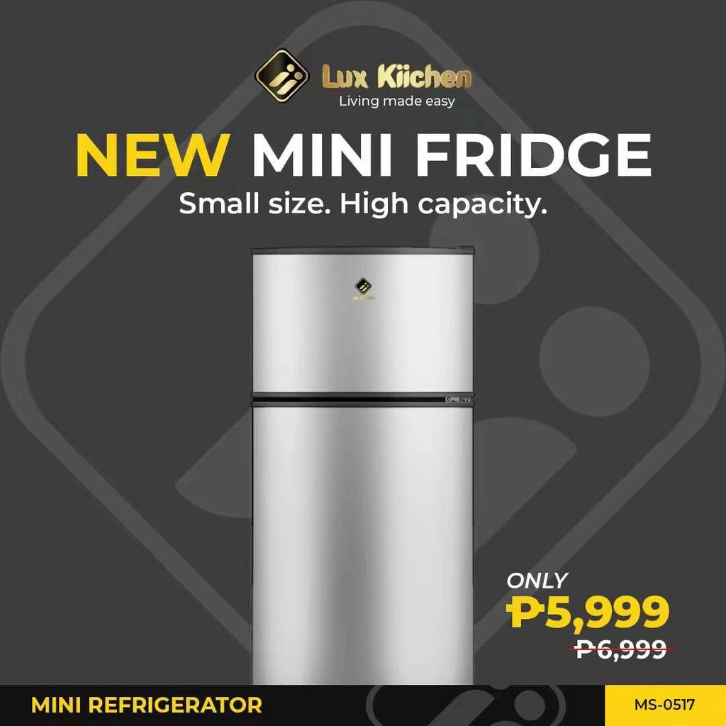 J And A5 Mini Refrigerator with Freezer 48L Room Lux Kitchen Frost ...