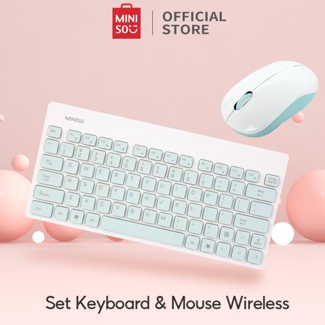 Miniso Wireless Keyboard And Mouse Set | Shopee Philippines
