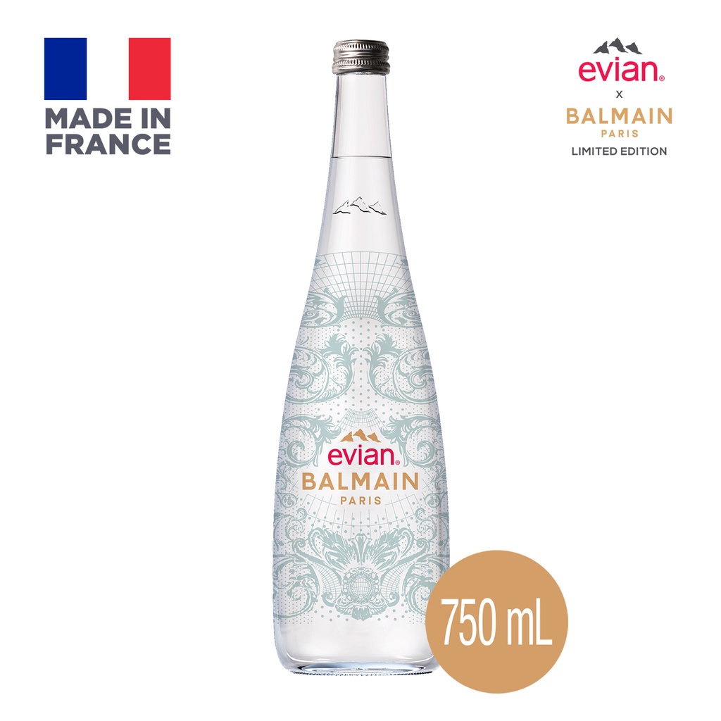 EVIAN LE 2022 Balmain 750ml | Shopee Philippines
