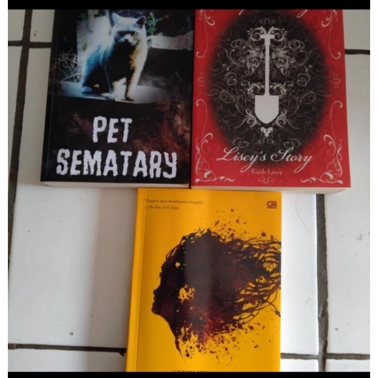 Stephen King Novel Package (set Of Three Books At Once) | Shopee ...
