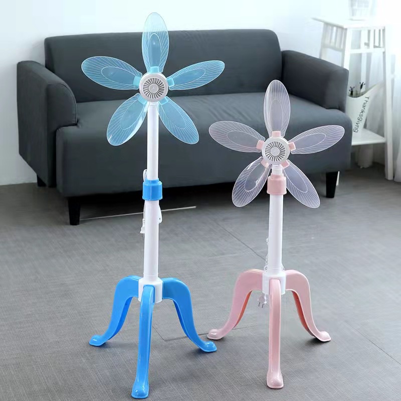 5 Blades Stand Fan Family Electric Stand Fan Sale Fan Floor Fan Cooling ...