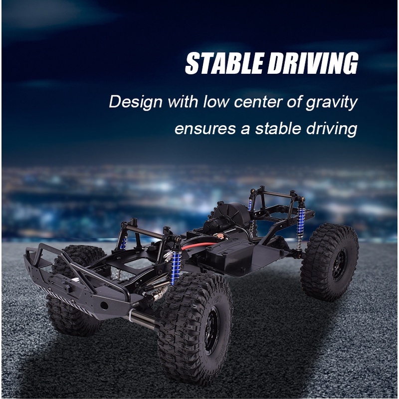 AUSTAR 313mm Wheelbase Chassis Frame for 1/10 AXIAL SCX10 II 90046 90047 RC Crawler Climbing Car ...