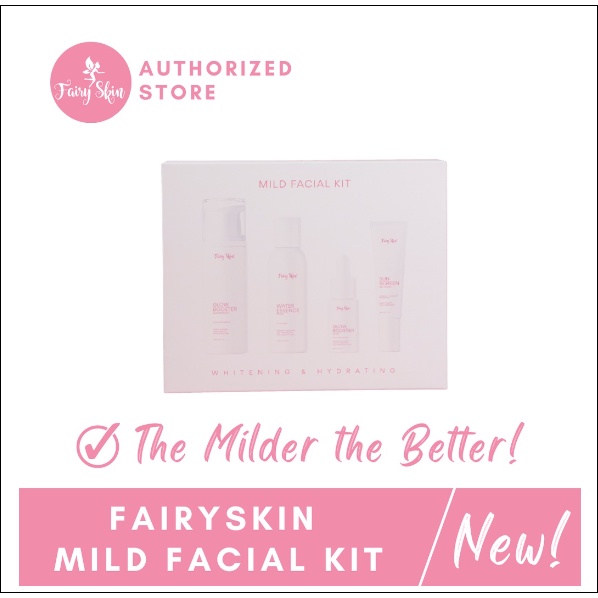 FAIRY SKIN Mild Facial Kit | Shopee Philippines