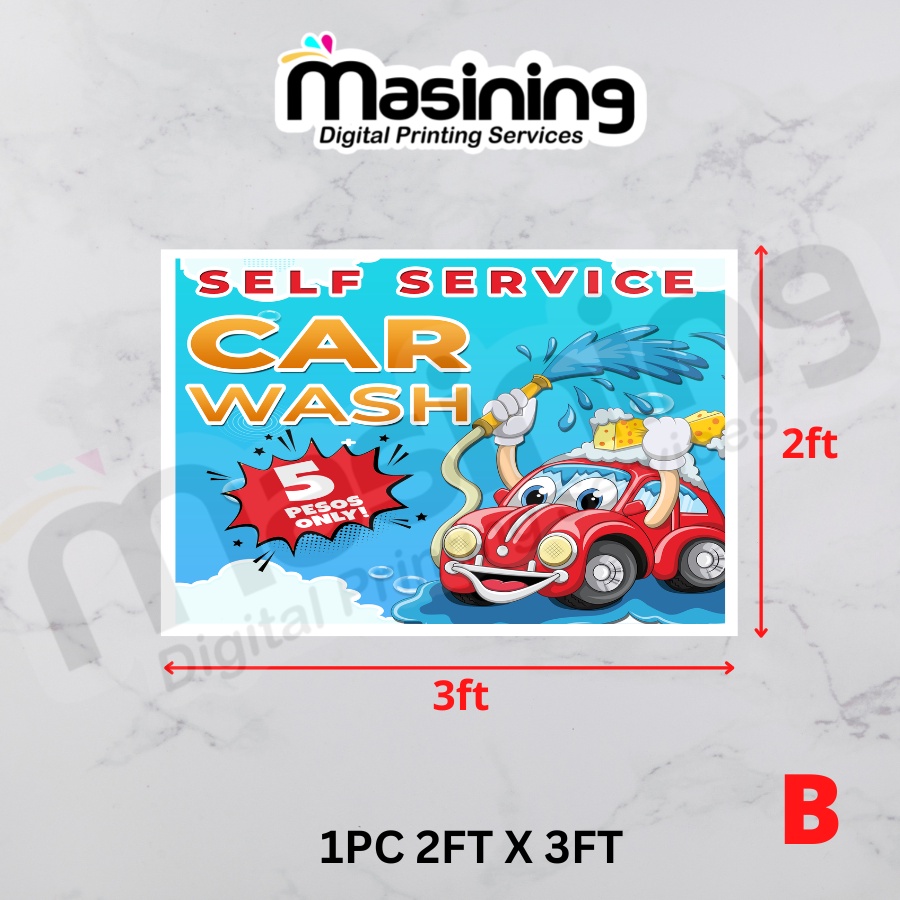 Carwash Business Tarpaulin | Shopee Philippines