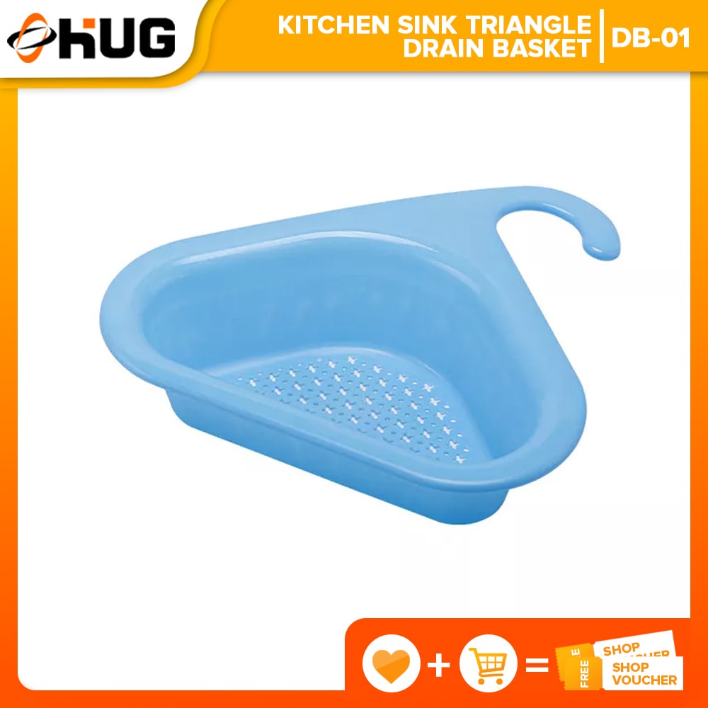 Kitchen Sink Anti-clogging Triangle Hanging Net Drain Rack Portable ...