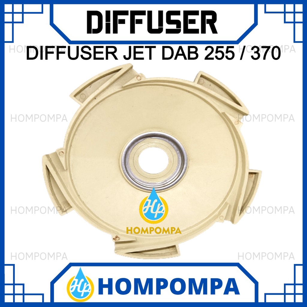 Diffuser DEFFUSER GUIDE VANE SEMI JET 255-370 - DIFFUSER DEFUSER GUIDE ...