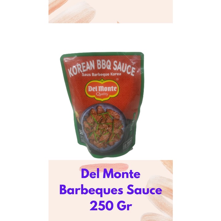 Del Monte Korean Barbeque Sauce 250 Gr | Shopee Philippines