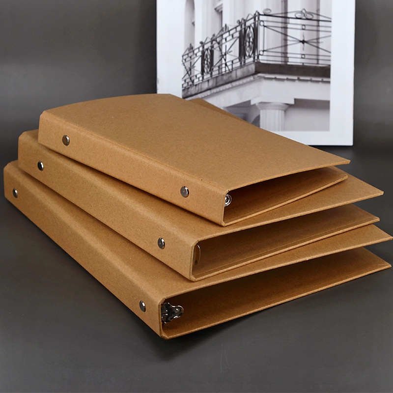 Antique kraft Paperboard Coverl A4 DIY Cover A5 Detachable B5 Binder ...