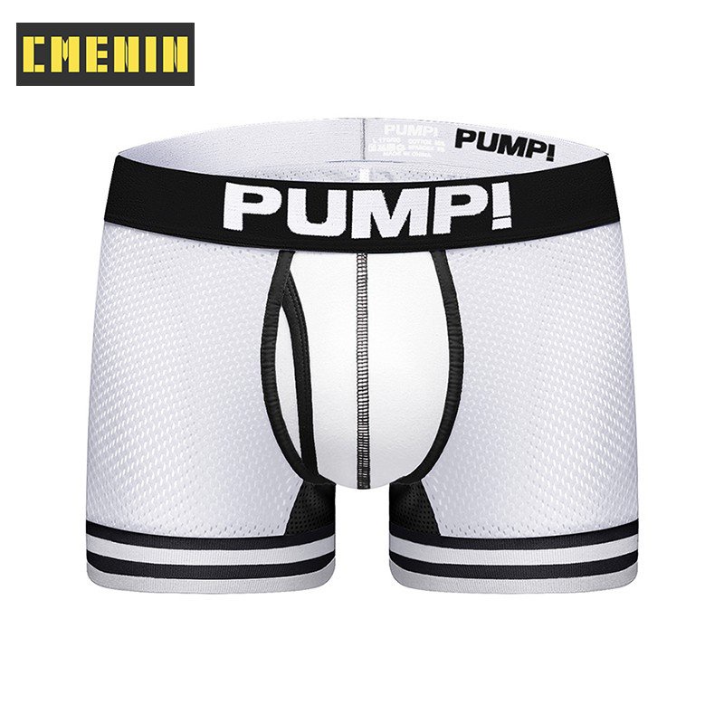 CMENIN Pump Men Boxers Underwear Comfortable Mesh Breathable Men's ...
