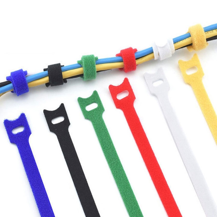 [5pcs]Cable Protector Charger Tie Nylon Wire Chord Organizer Cord Tape ...