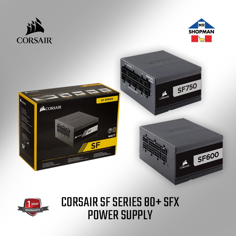 Corsair SF600 / SF 750 SFX 80+ Platinum Power Supply Small Form Factor SFF PSU | Shopee Philippines