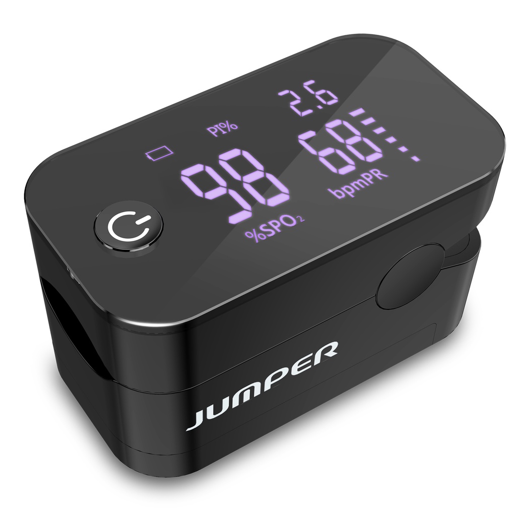 Household Blood Oxygen SpO2 Test Fingertip Pulse Oximeter JPD-500G ...