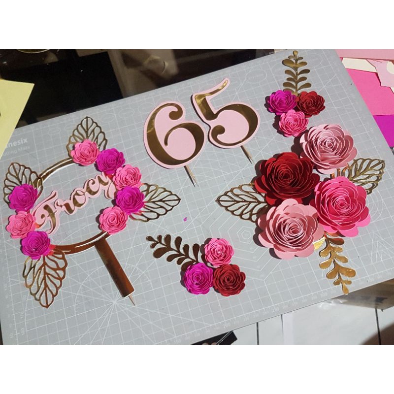 Cake decoration set | customized cake topper set | Shopee Philippines