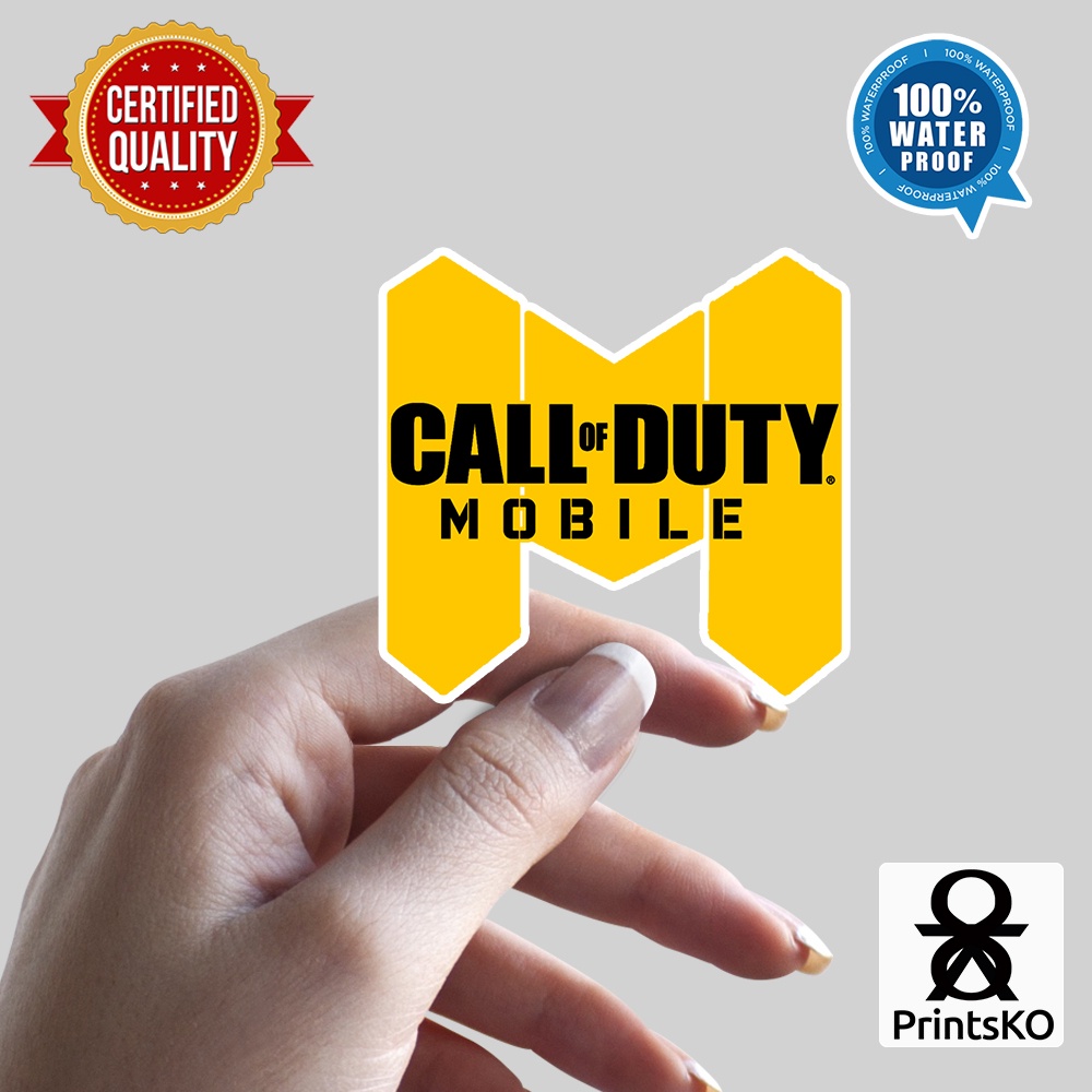 Call of Duty Mobile Water Proof Stickers - Design | Shopee Philippines