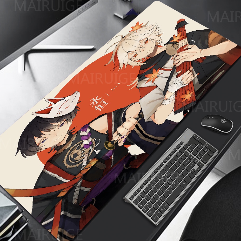 Mouse Pad Anime Genhsin Impact MouseMat Large Scaramouche Gamer Carpets ...