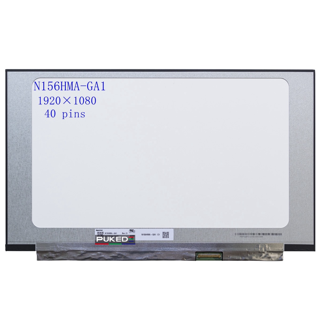 15.6" 144Hz Laptop lcd Screen N156HMA-GA1 N156HMA-EA1 N156HME-GAK N156HRA-EA1 FHD 1920x1080 ...