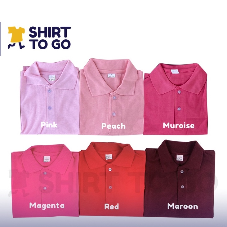 New MAGENTA / 2023 Color of the Year SOFTEX Polo Shirt for Men and ...