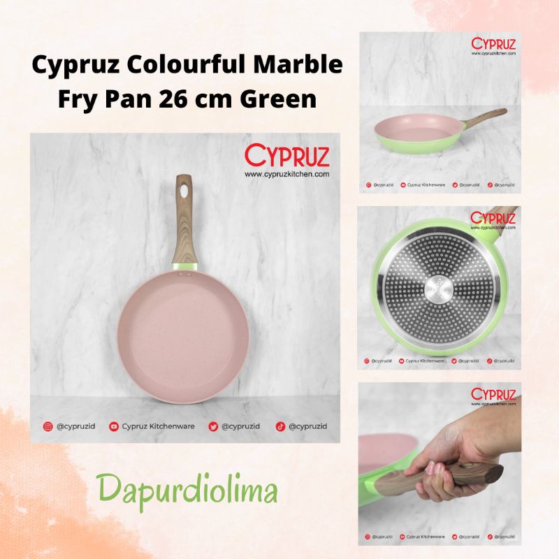 New!! Color Series Green Fry Pan 26cm | Shopee Philippines