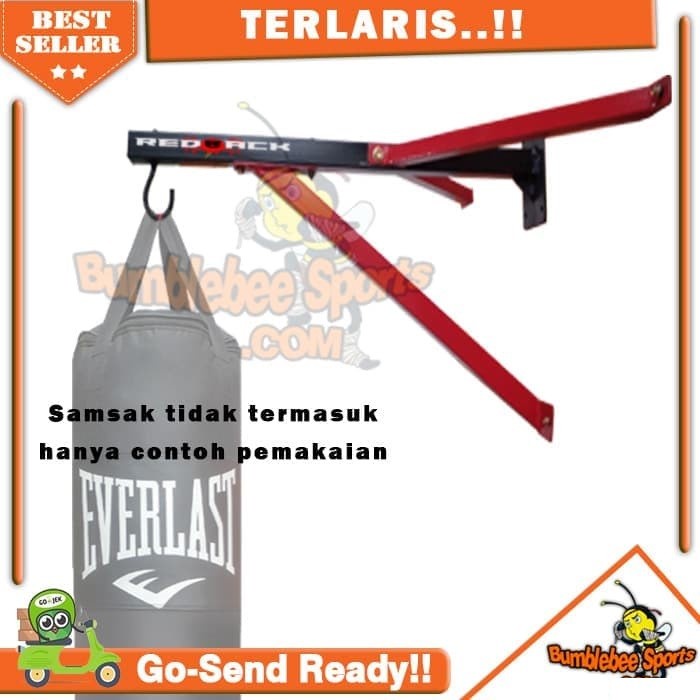 GANTUNGAN Samb Bracket Samsak Heavy Duty 70Cm - Wall Mounting Sansak ...