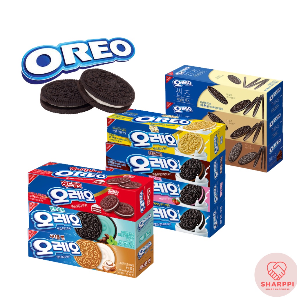 [Oreo] Chocolate Sandwich Cookie Collection 10 Flavors /Red Velvet ...